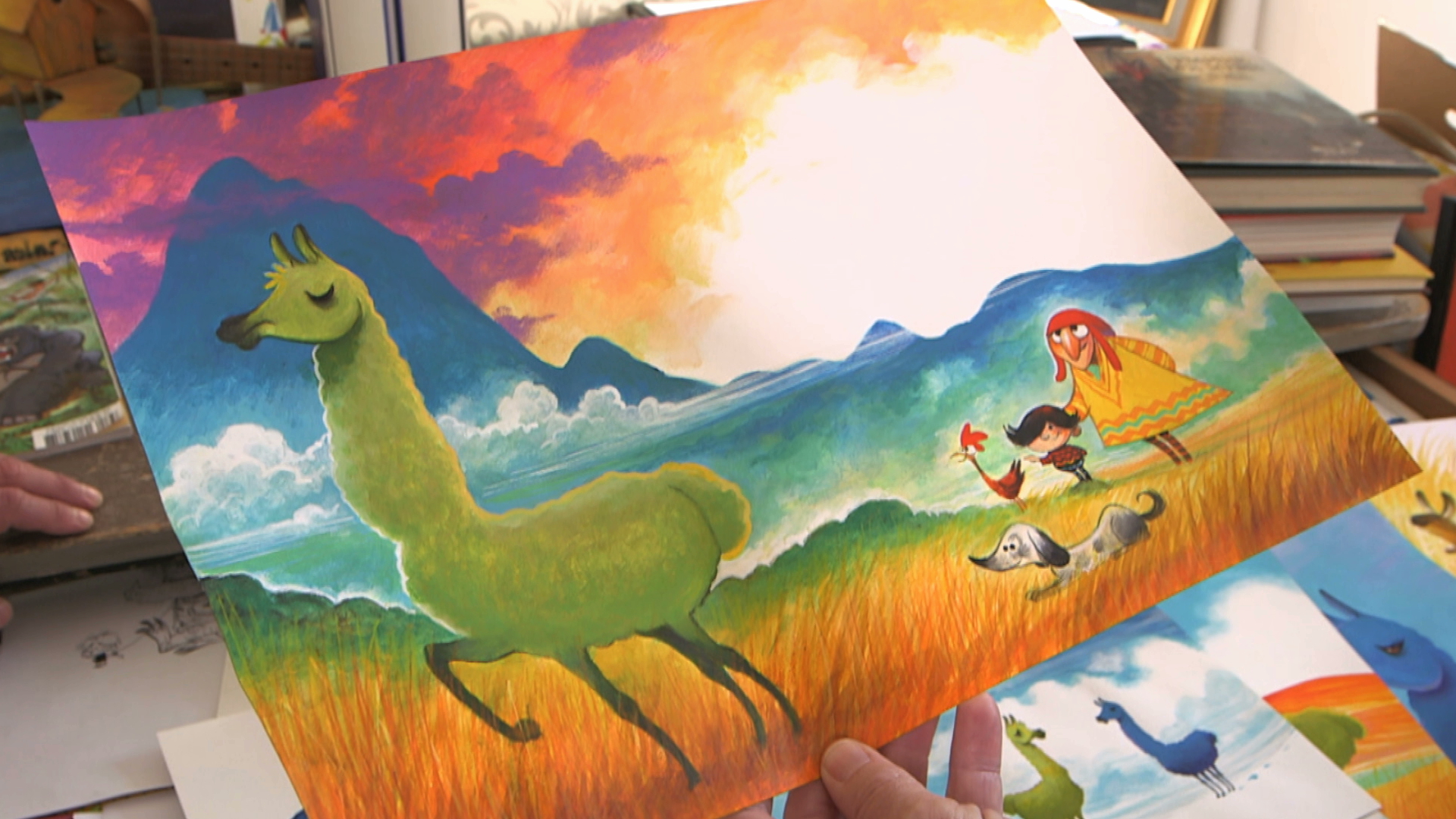 Dessine moi un lama / Nos films / TGA Production